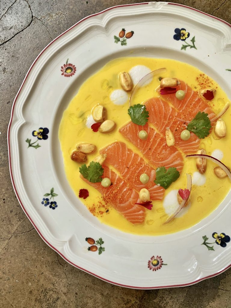 Award-Winning Timon Balloo's Salmon Tiradito | BluGlacier